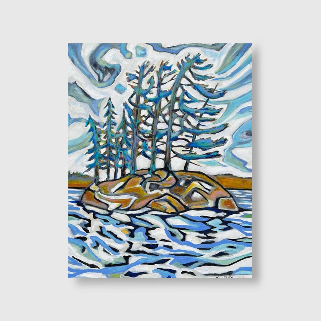 Windswept Morning - David Hickey – Eclipse Art Gallery