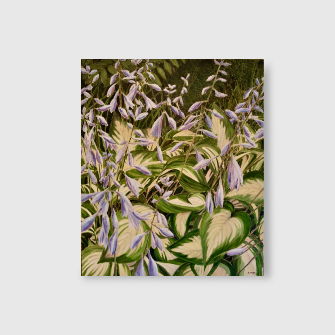 Hostas - Ed Novak – Eclipse Art Gallery