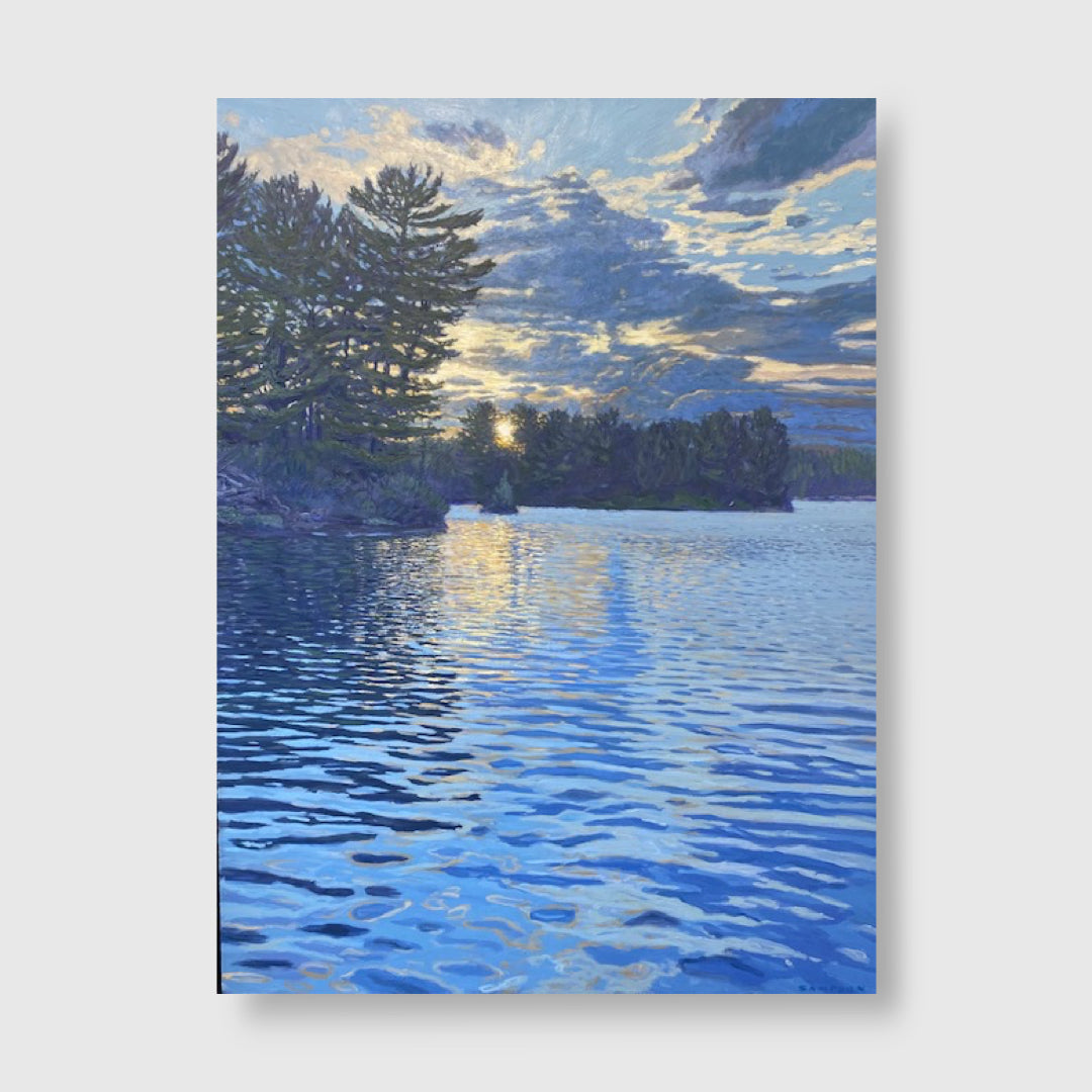 Evening Approaches - Joe Sampson – Eclipse Art Gallery